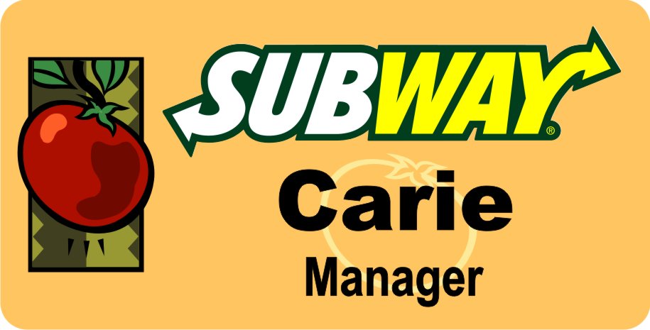 Full Color Name Tags – AwardsPlusGI